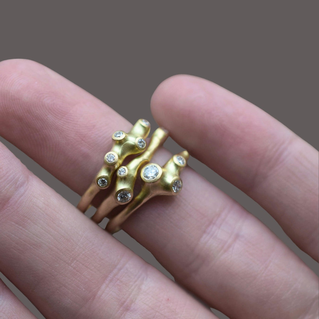 Barnacle Ring Stack #3 – Ninos Studio