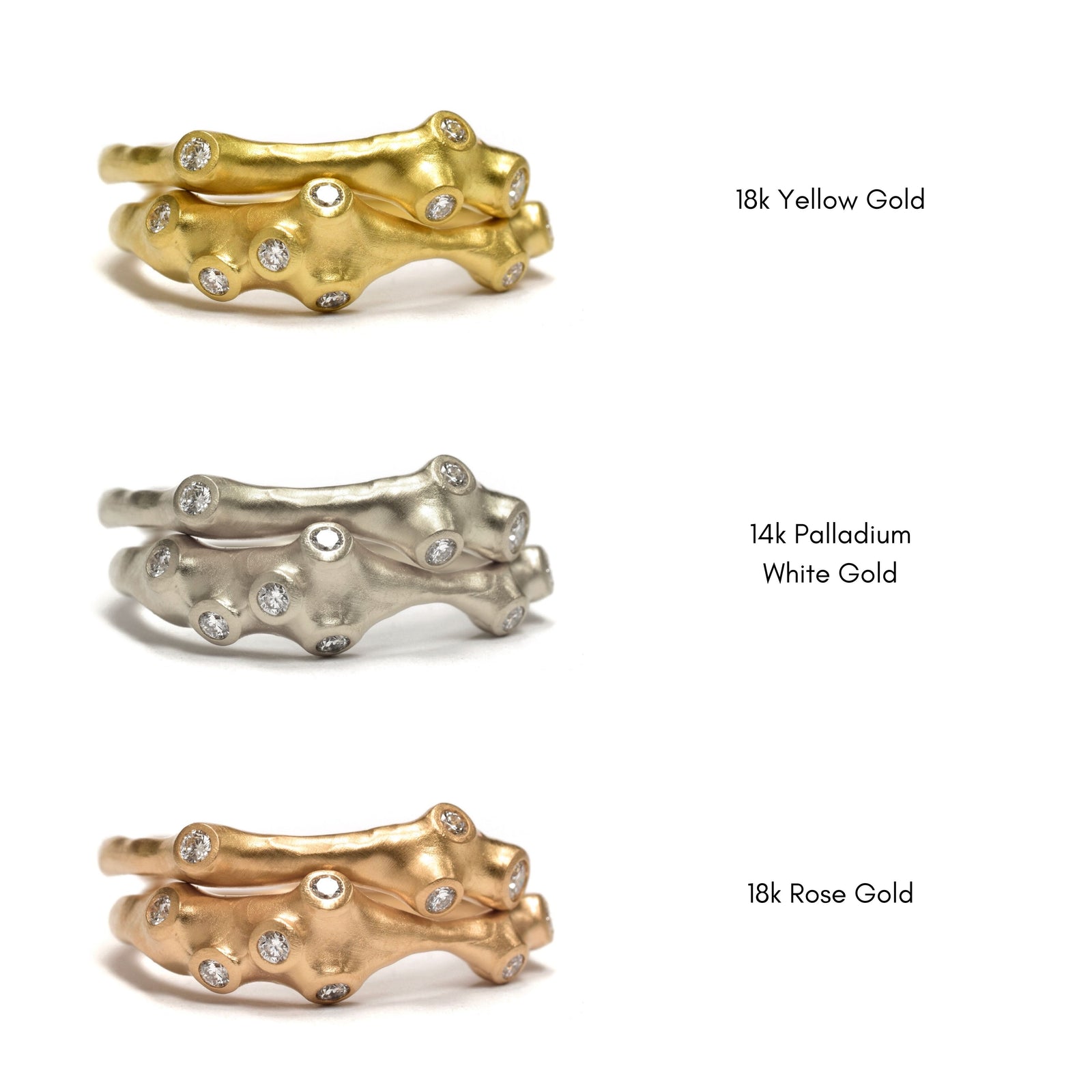 Barnacle Ring Stack #2 – Ninos Studio