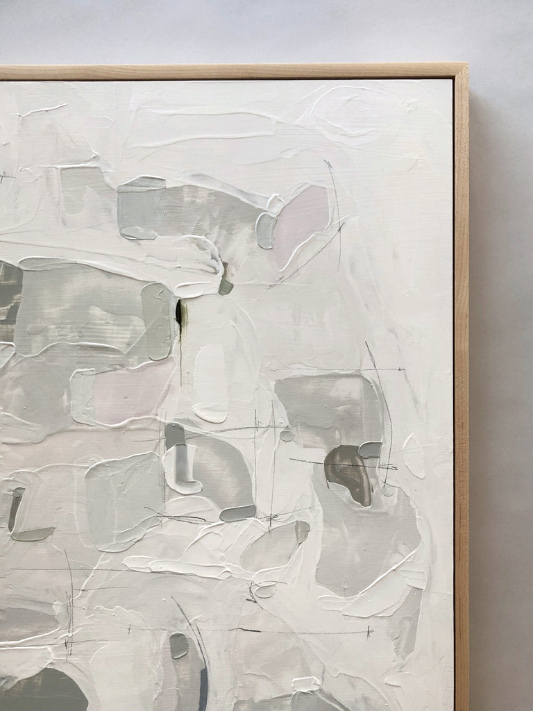 Patch. Textured Mixed Media Painting. – Ninos Studio
